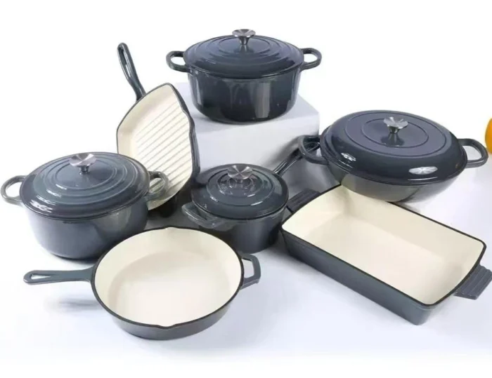 11-piece cast iron cookware set | Smart Enterprise