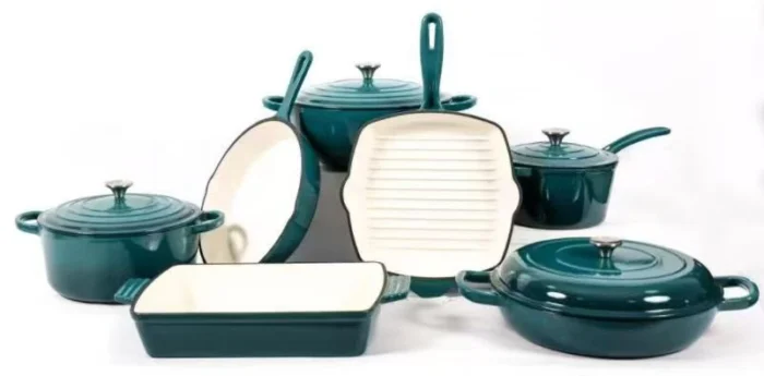 11-piece cast iron cookware set | Smart Enterprise