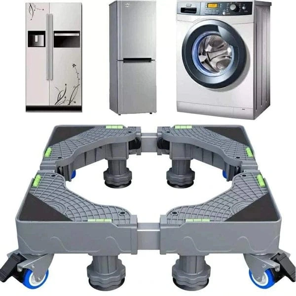 Heavy Duty 200kg Fridge Stand Washing Machine Stand Trolley