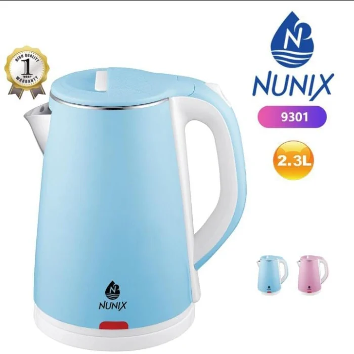 Nunix 1500W 2.3L Water Heater Jug Electric Kettle
